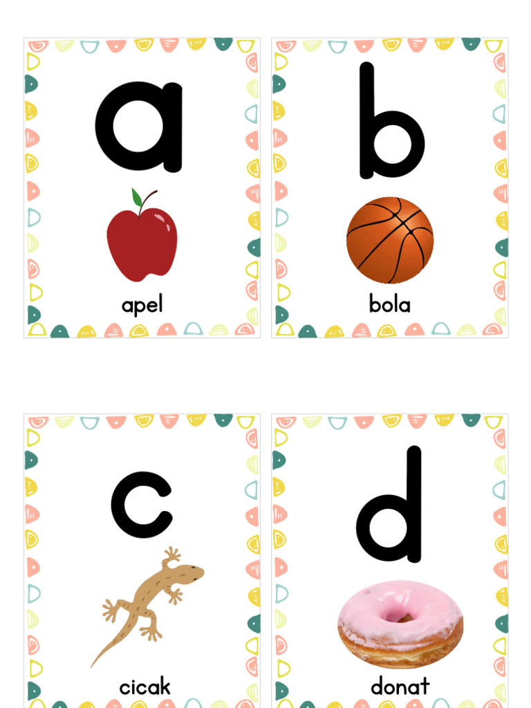 Alphabet Flashcard | PDF