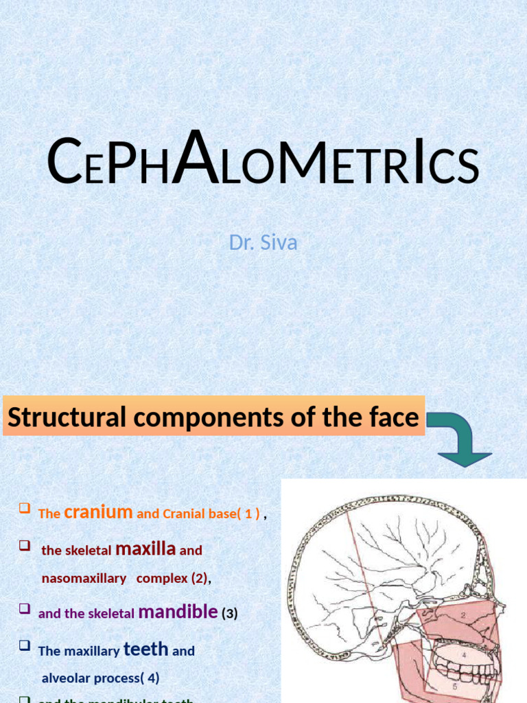 Cephalometric Analysis - What - and Why | PDF