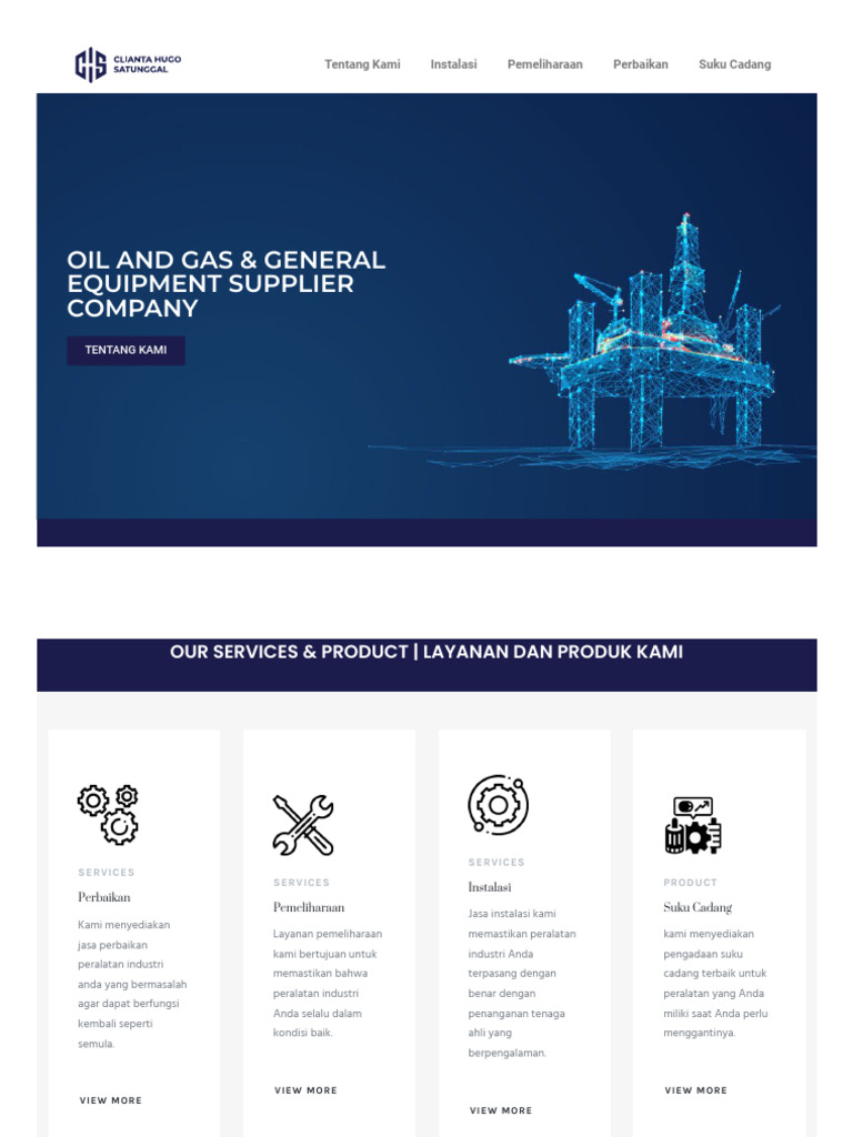 Company Profile PT. CHS (Website) | PDF | Business | Computers