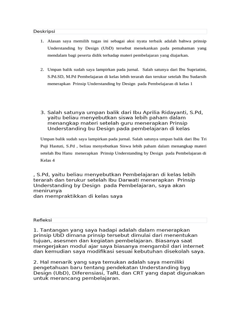 Isi Jurnal Ubd Pdf