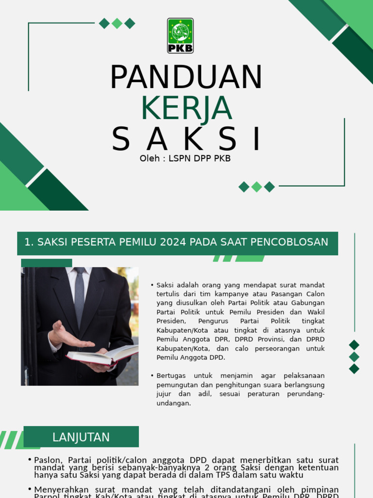 Alat Kerja Saksi | PDF