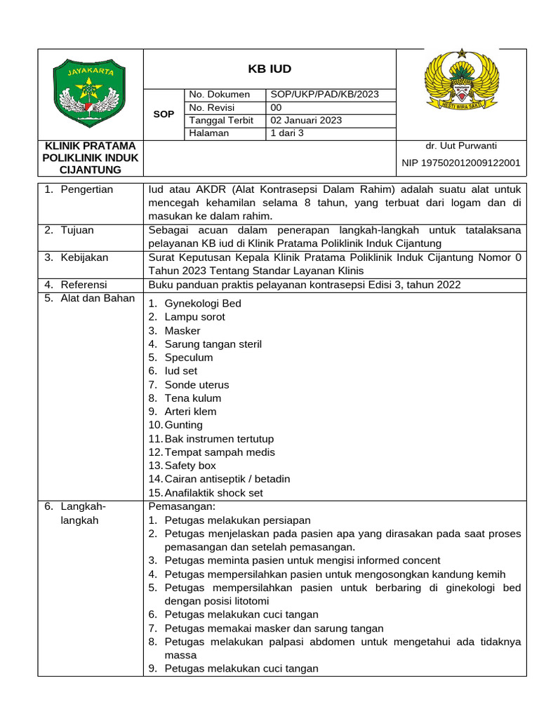 KB IUD Reakre | PDF