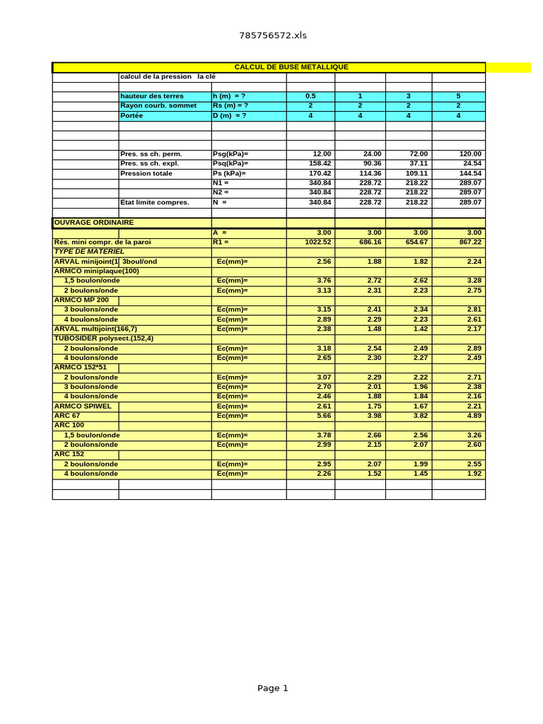 Buses Métalliques | PDF