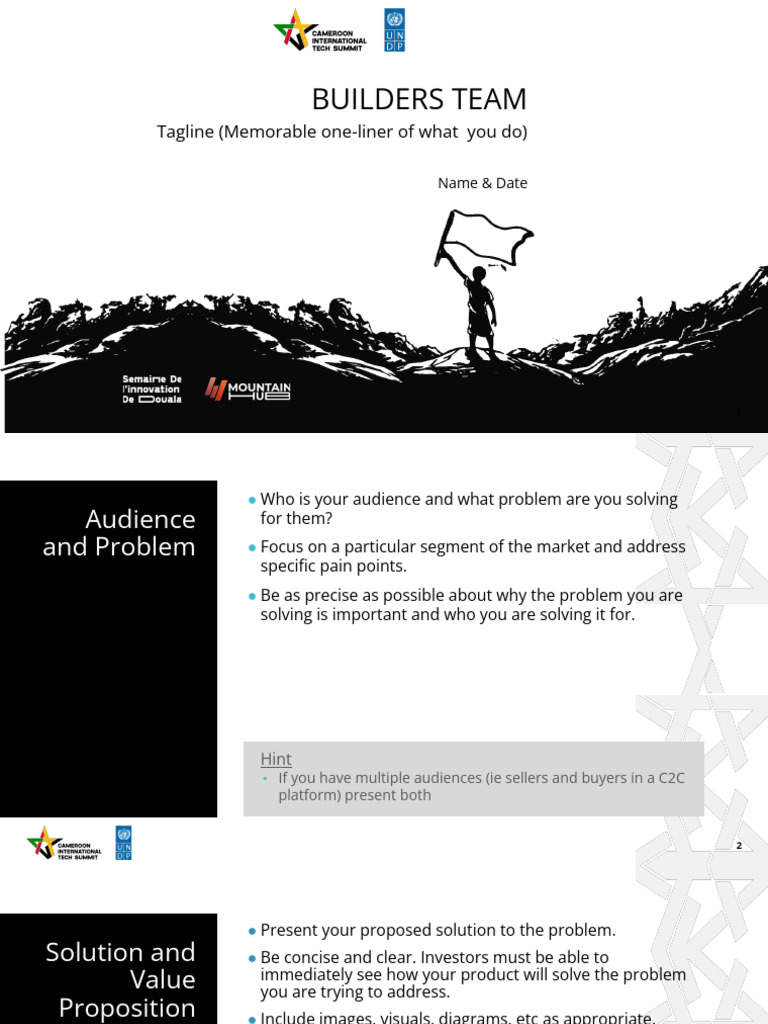 CITS-DoIW Hackathon Pitch Template | PDF