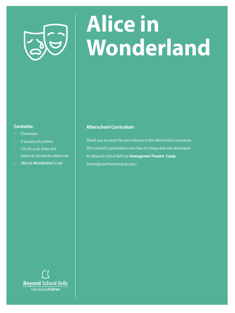 Alice in Wonderland Final | PDF
