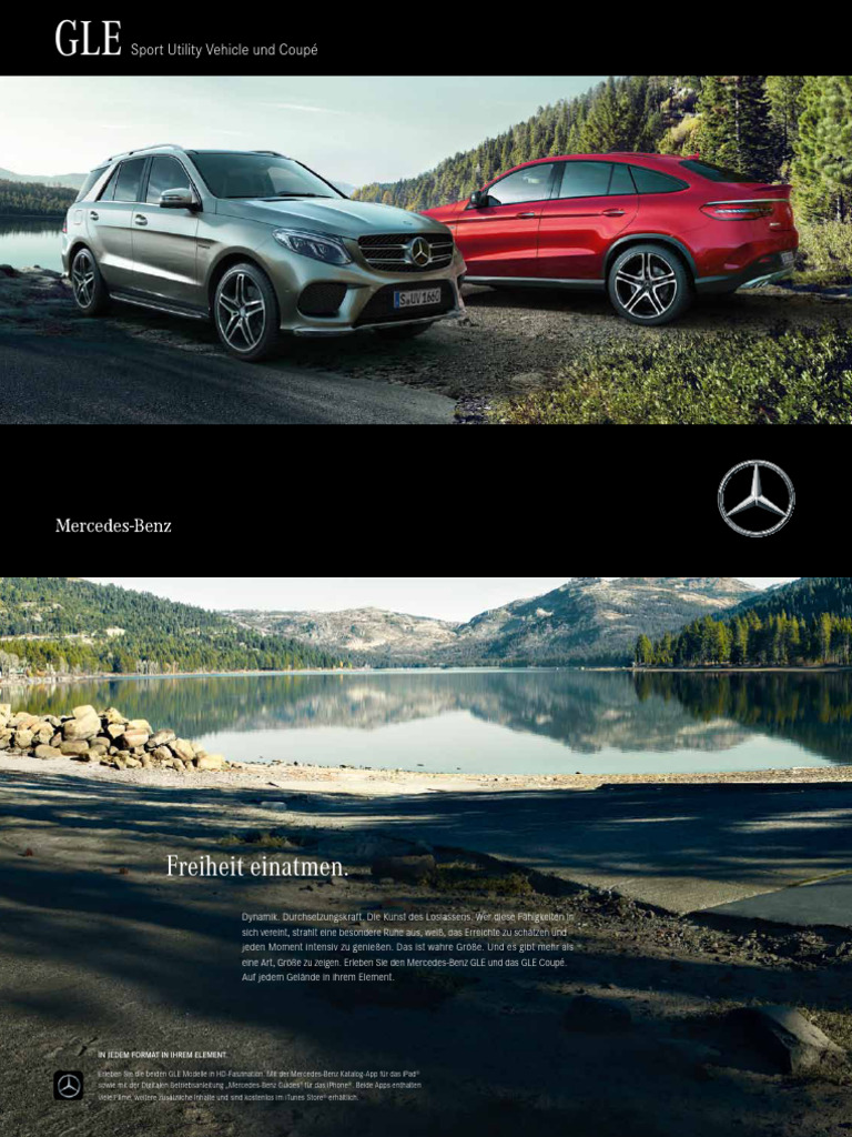 Mercedes Benz GLE Class | PDF