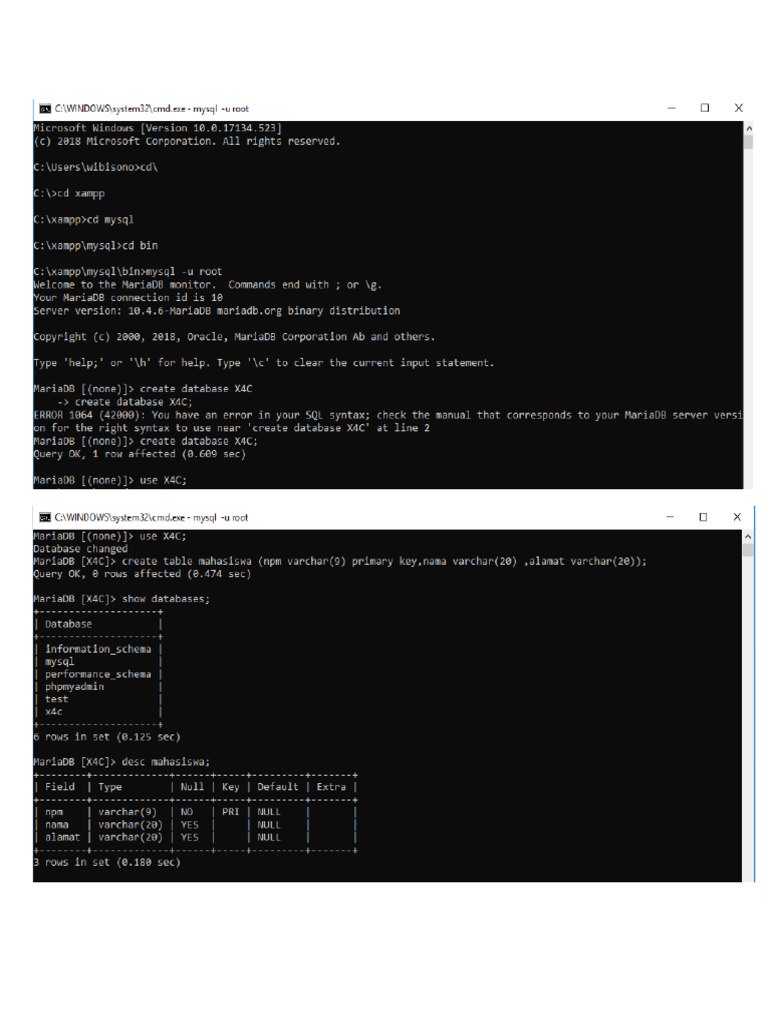Tugas Sistem Basis Data | PDF