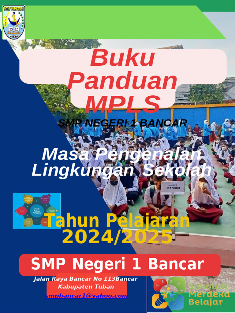 Contoh BUKU PANDUAN MPLS SMP N1 BANCAR | PDF