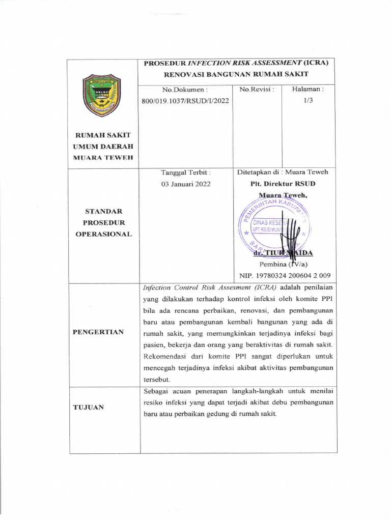 Spo Icra Renovasi Bangunan | PDF