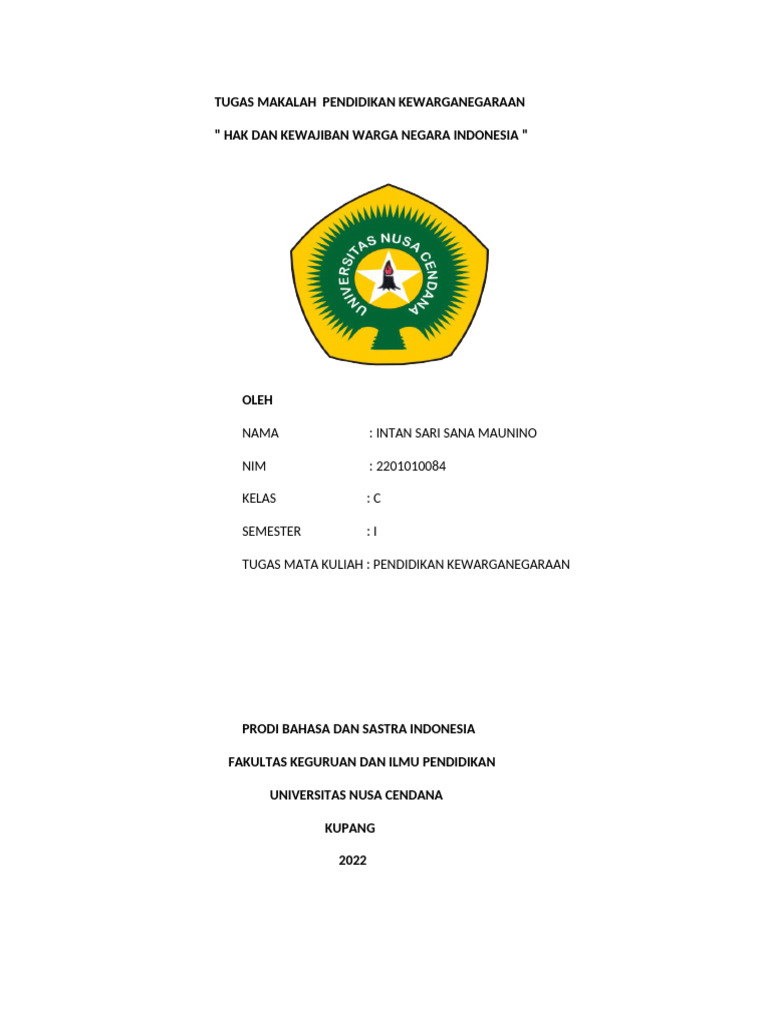 MAKALAH PKN 1-WPS Office | PDF