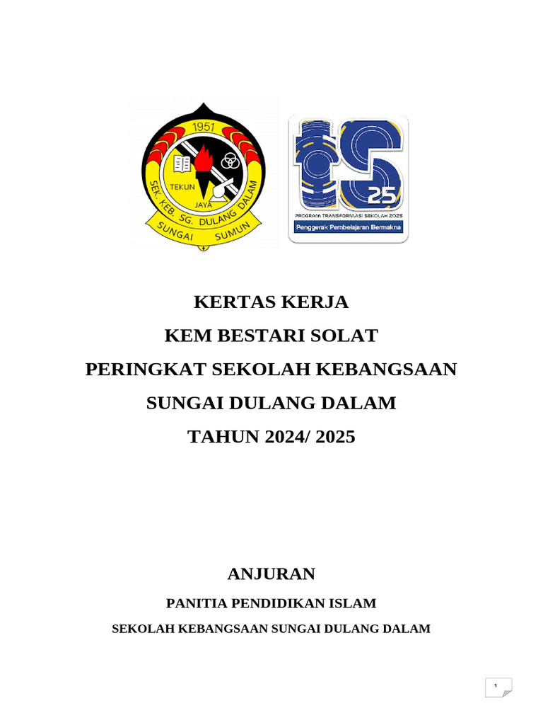 Kertas Kerja KBS 2024 1.0 | PDF