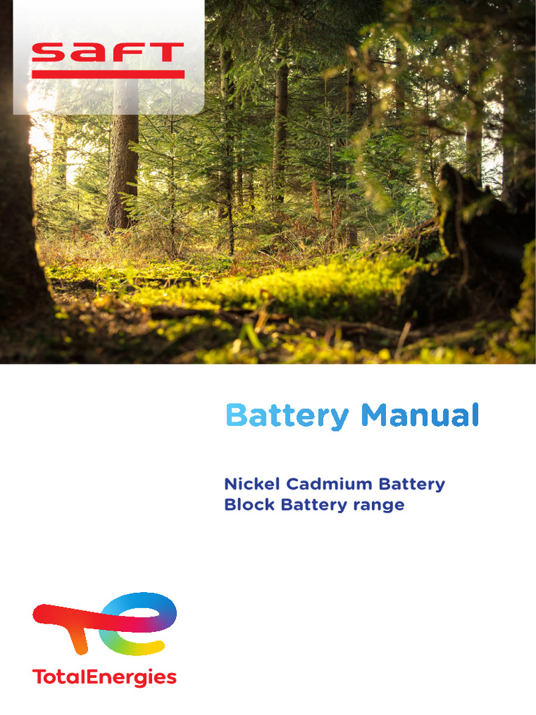 Saft Battery Manual-Block+Battery 22174-1122-2 | PDF