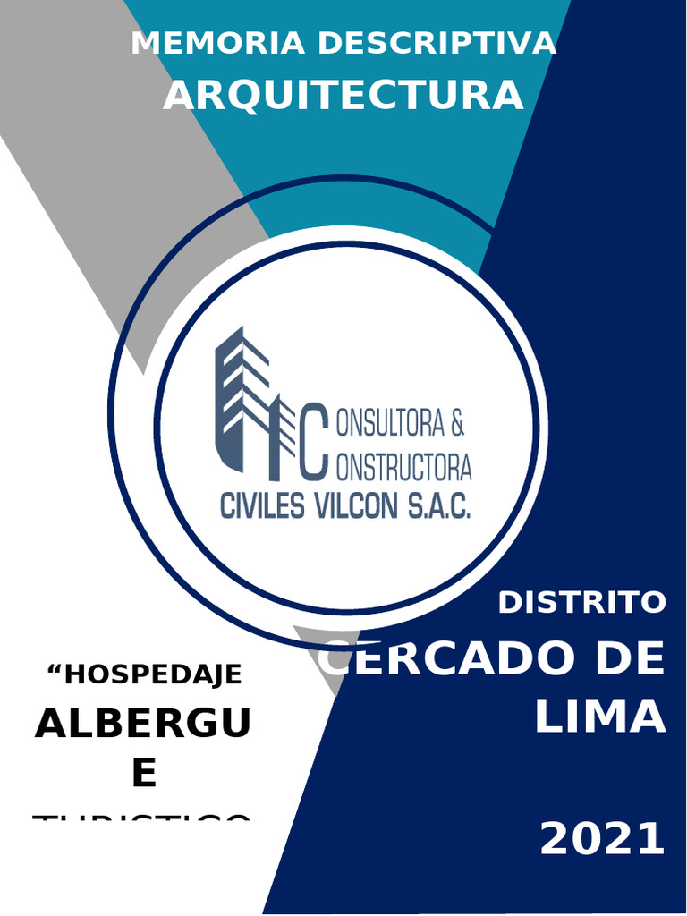 01 Arquitectura - Memoria Descriptiva - Albergue Emaes - 20 08 2021 | PDF