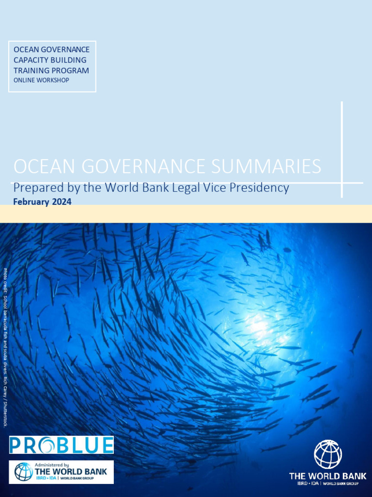 Ocean Governance Summaries Booklet | PDF