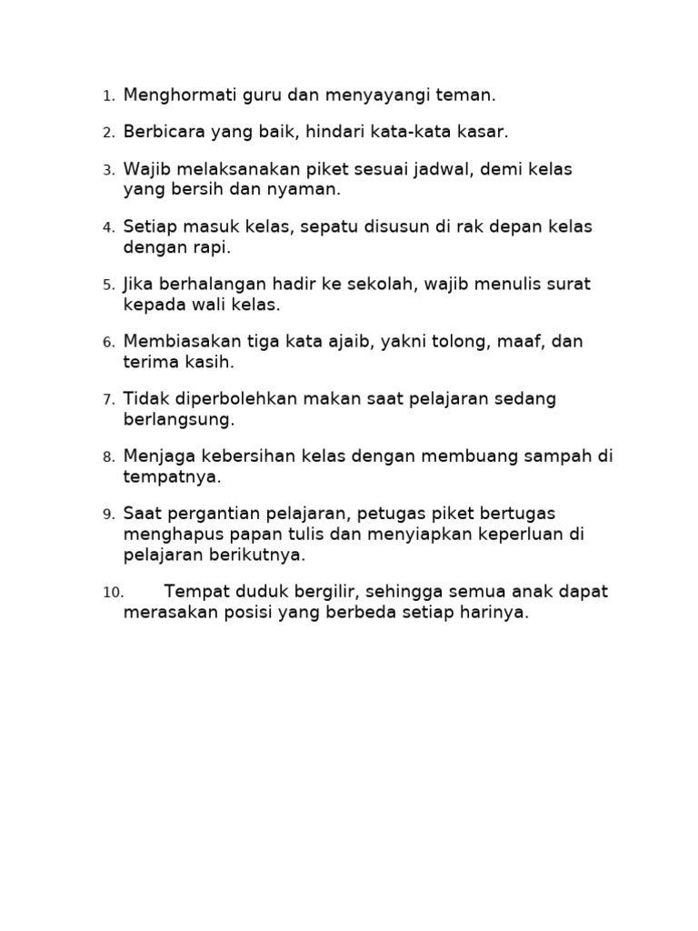 Menghormati Guru Dan Menyayangi Teman | PDF