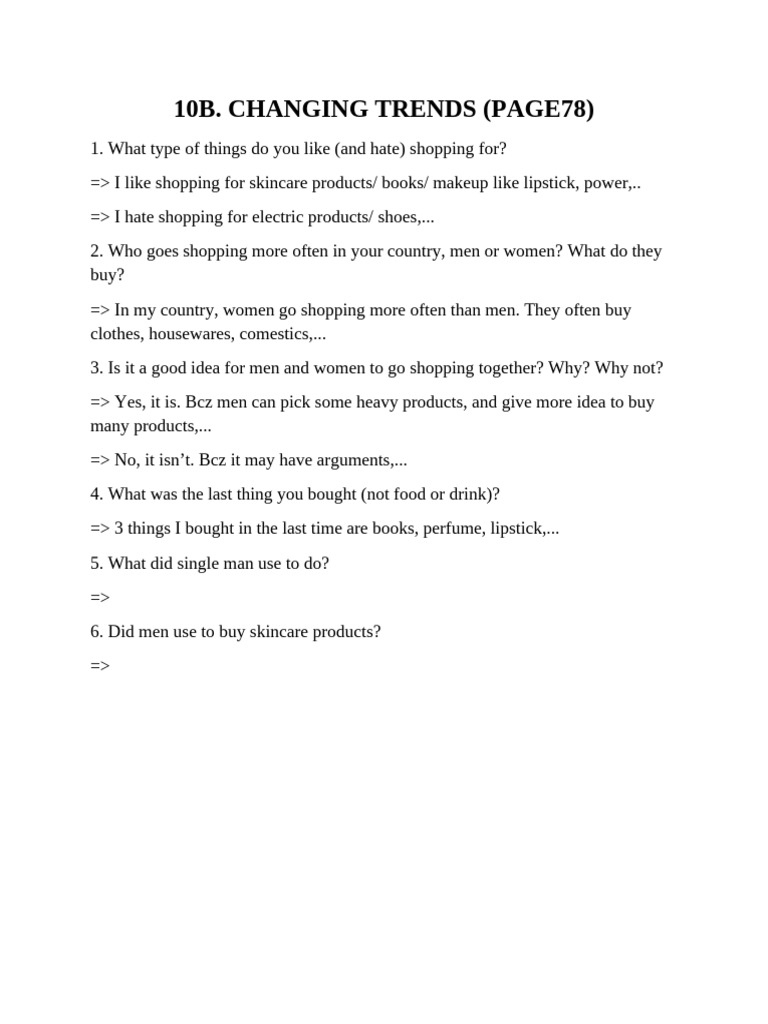 CHANGING Topic | PDF