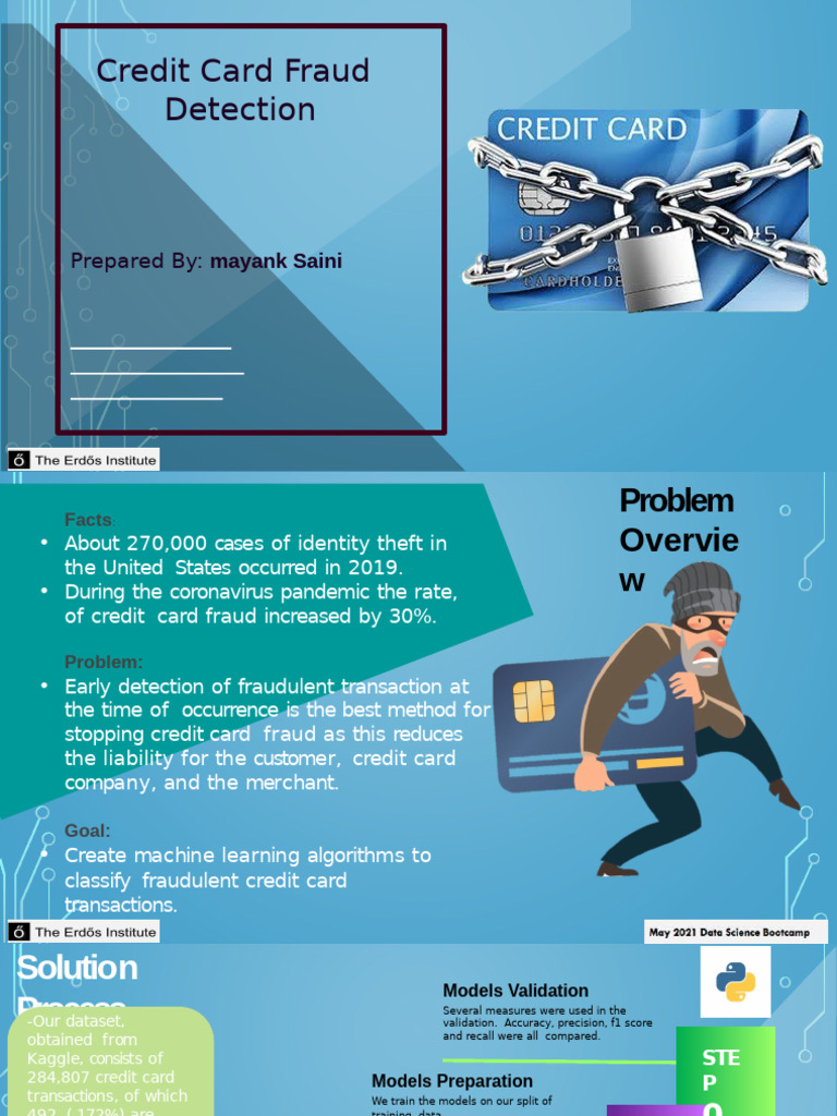 Credit Card Fraud Detection | PDF