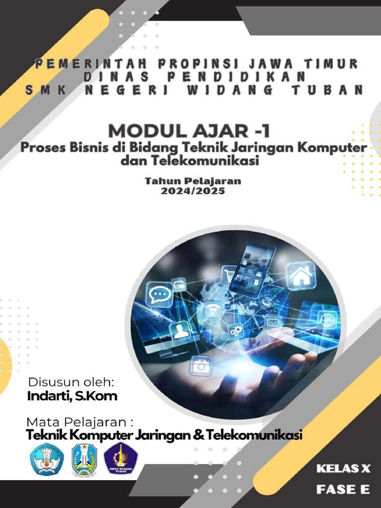 Modul Ajar 1. Proses Bisnis Dibidang TKJT - 2024 | PDF