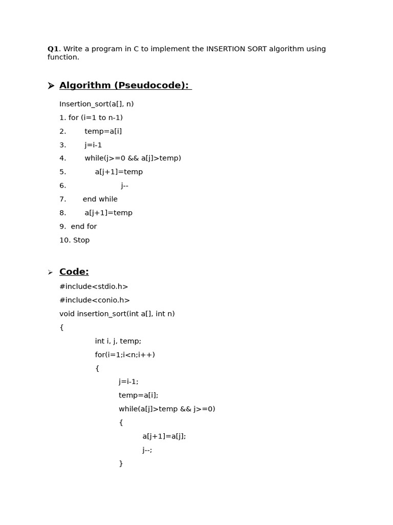 DSA LAB Assignment - 3 | PDF