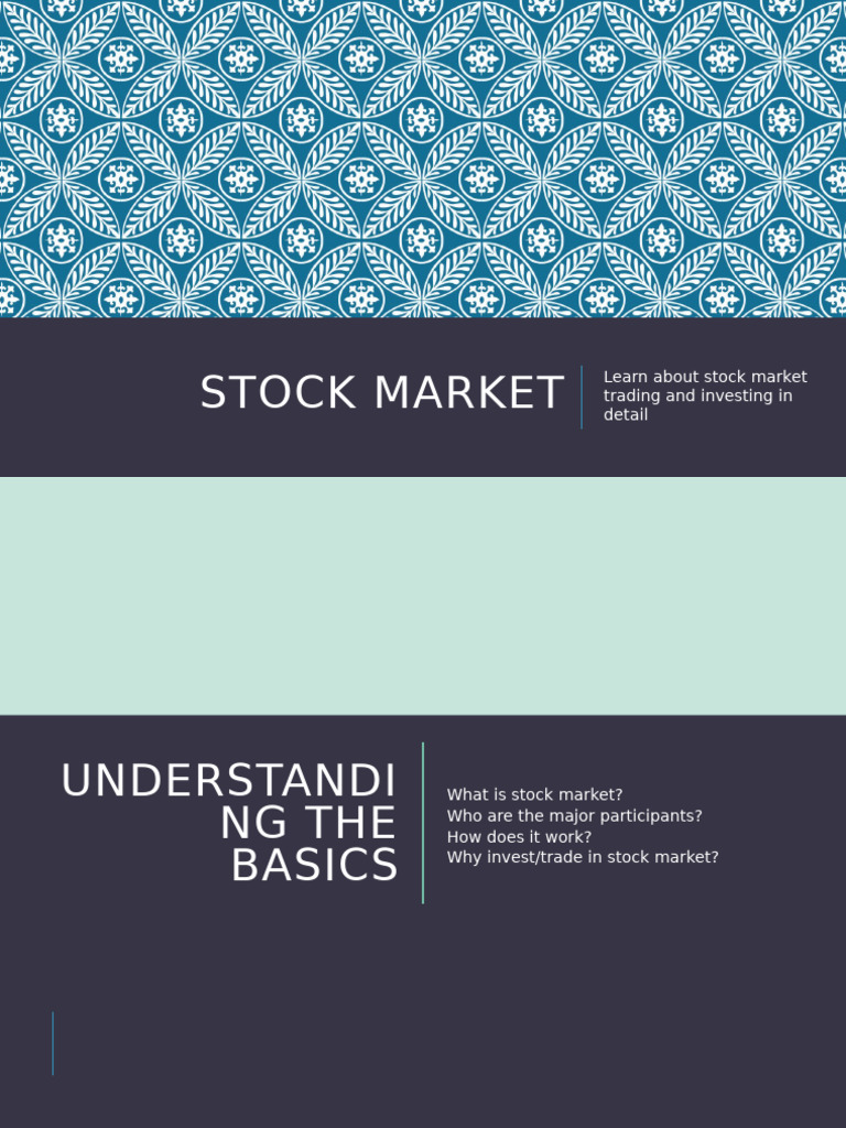 Stock Market | PDF
