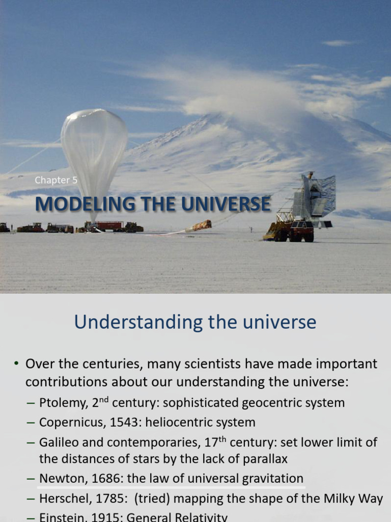 Ch05-Modeling The Universe | PDF