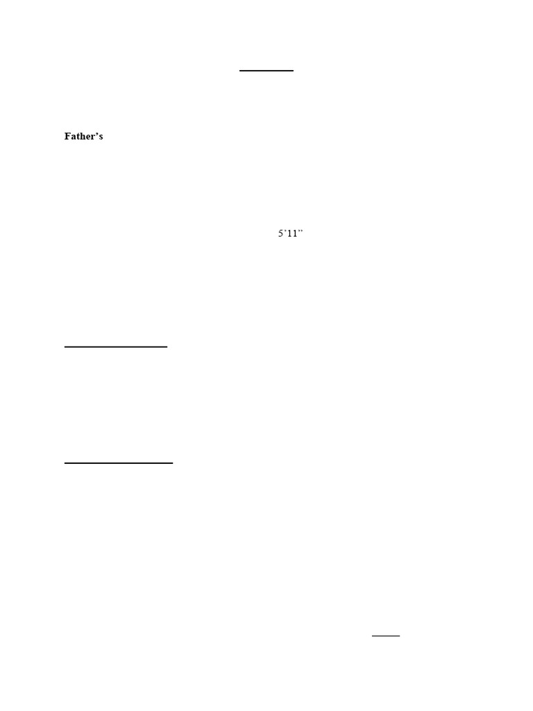 Parth Bio Data 2 | PDF