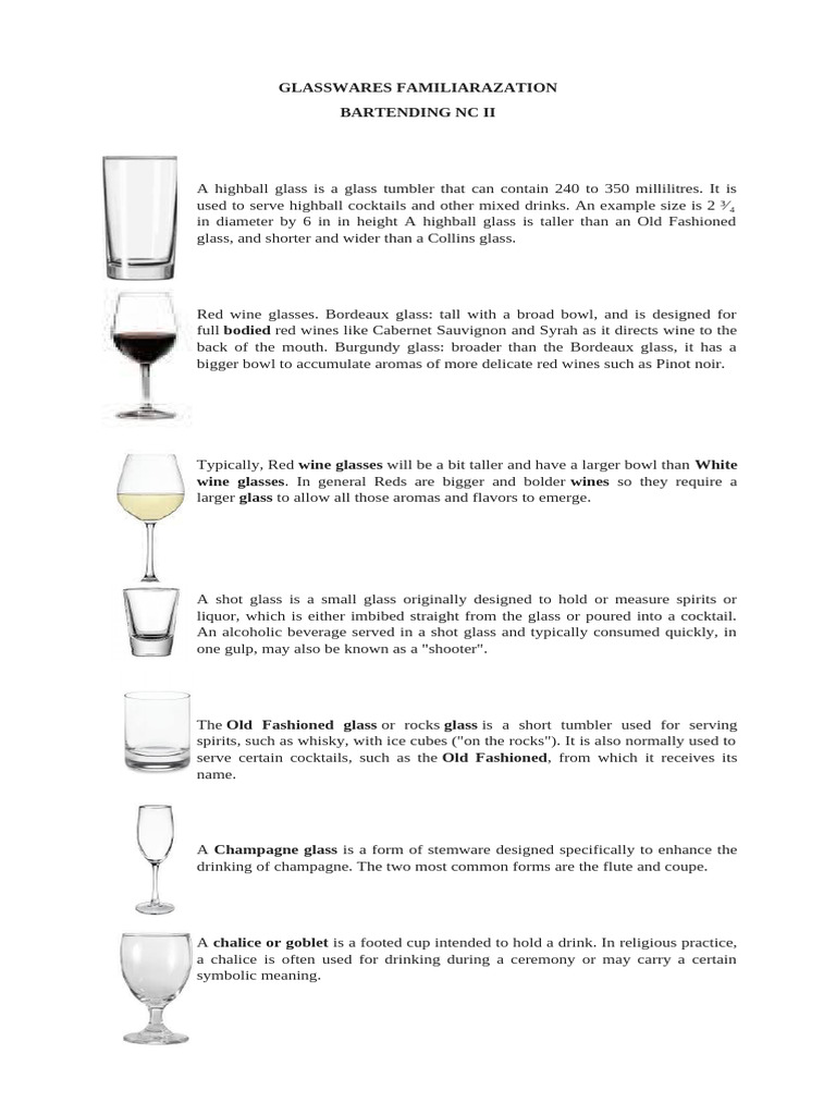 Glasswares Familiarazation | PDF
