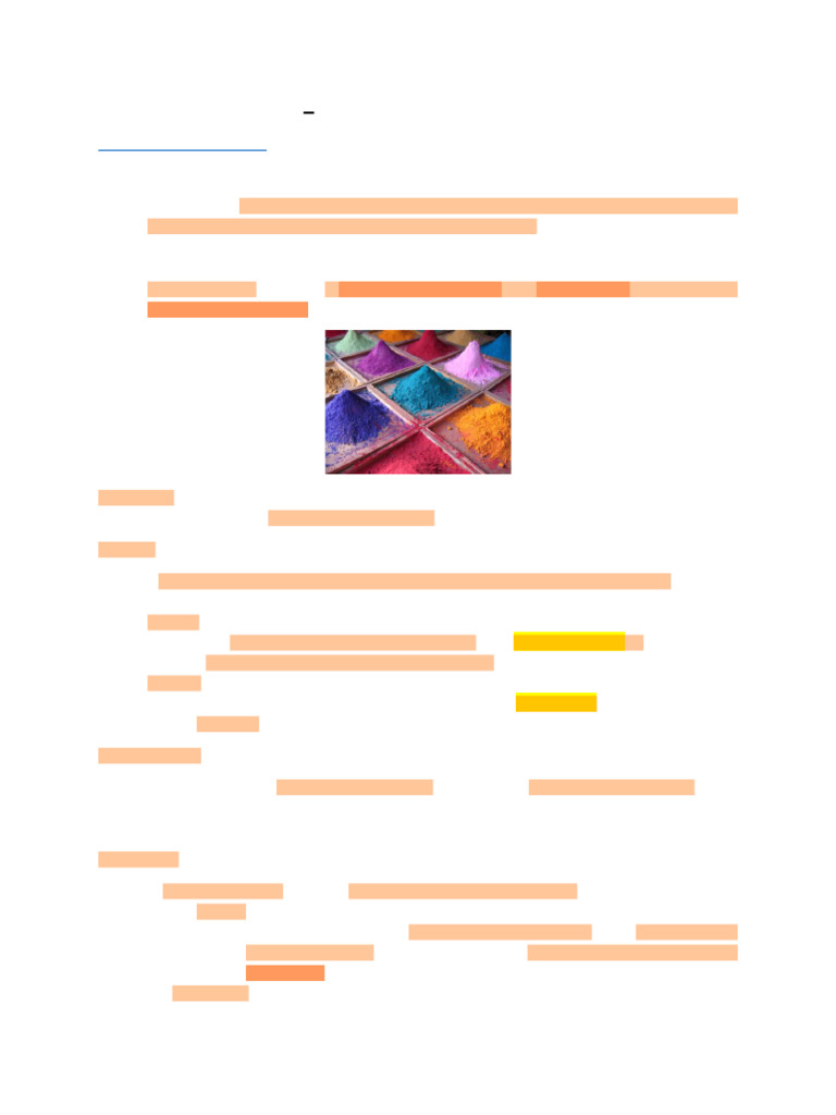 BT1 - Topic 2 - Paints | PDF