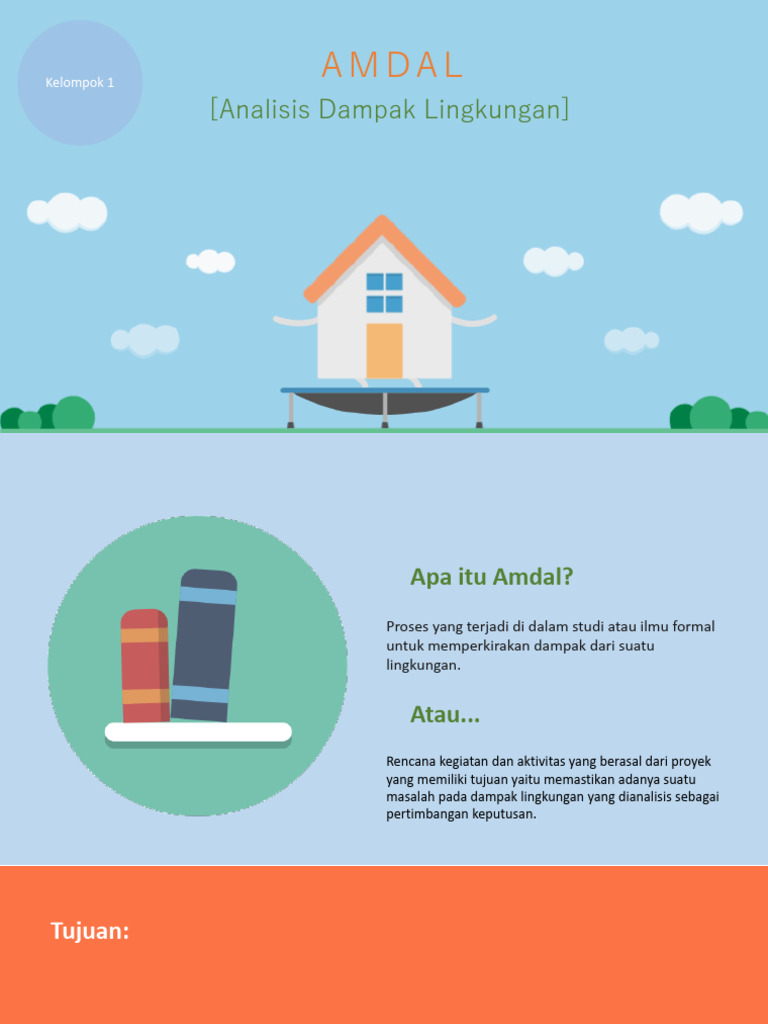 I PPT AMDAL Analisis Dampak Lingkungan | PDF