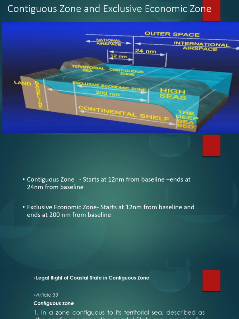 4 Contiguous Zone and Exclusive Economic Zone | PDF