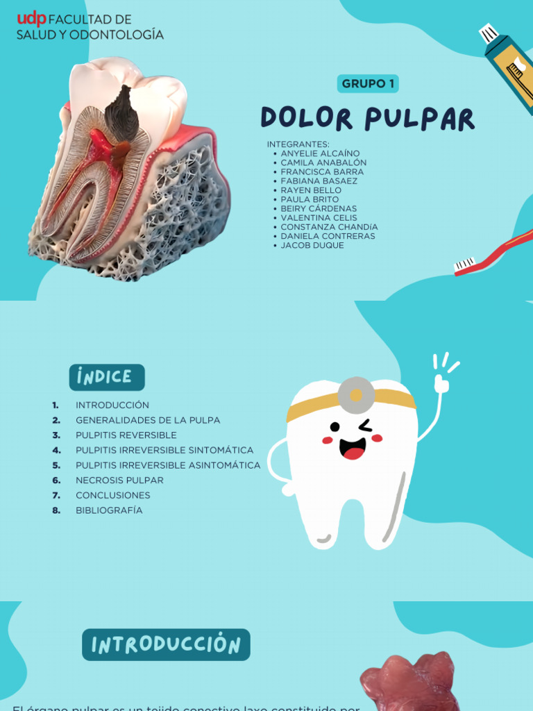 Dolor Pulpar G1 | PDF