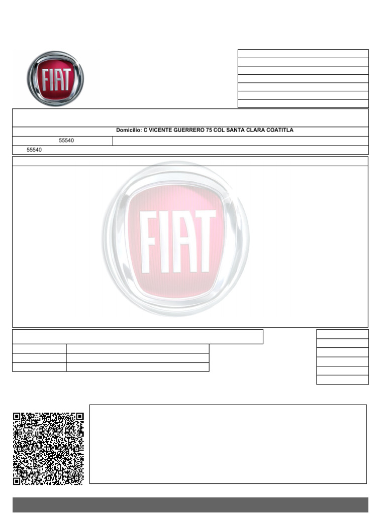 Refactura Fiat | PDF