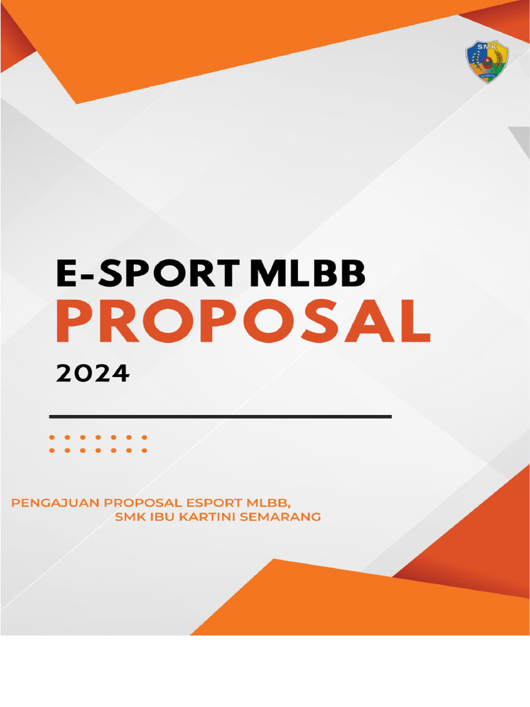 Proposal Pengajuan Tournament Mlbb | PDF