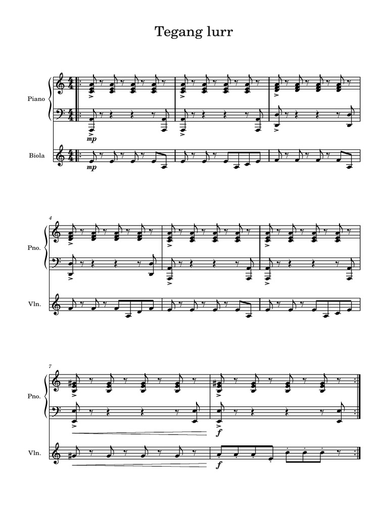 Tegang Lurr | PDF