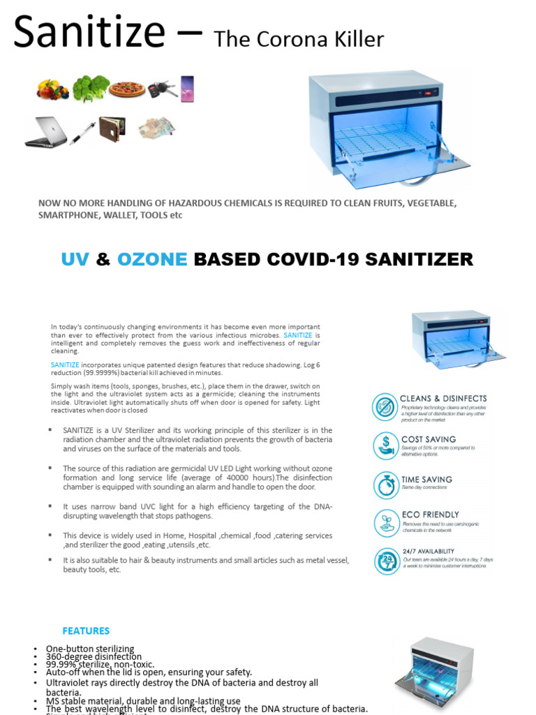 Sanitize 2 | PDF