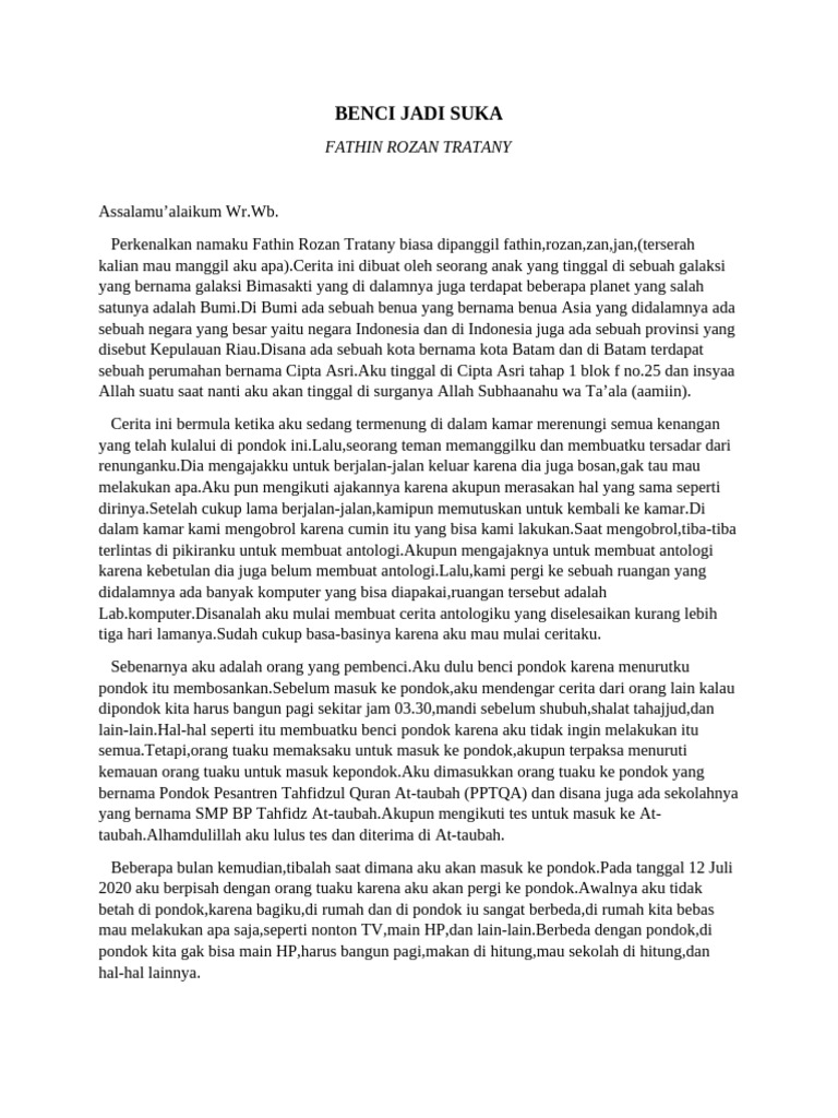 Antologi Rozan | PDF