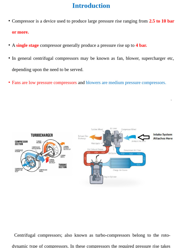 Centrifugal Compressor | PDF