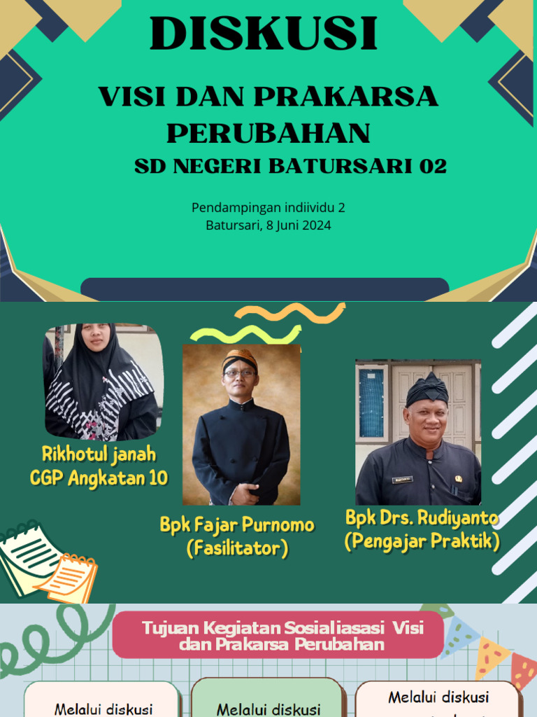 Diskusi Visi Dan Prakarsa Perubahan 1.4 | PDF