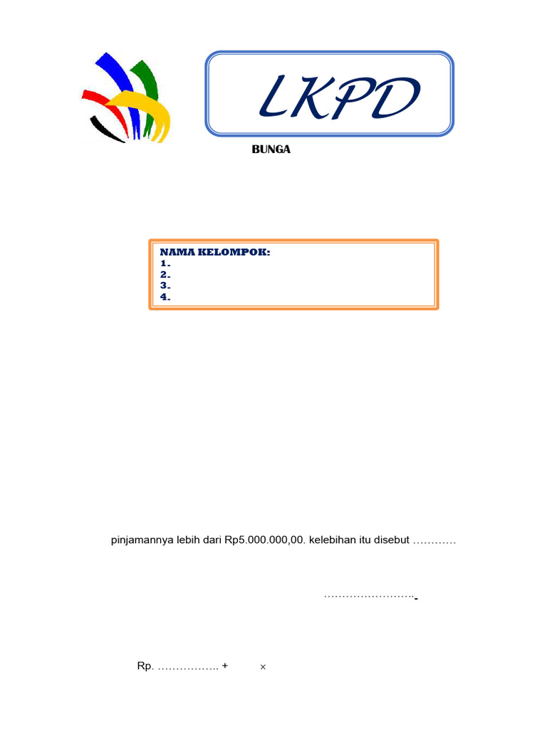 LKPD Bunga | PDF