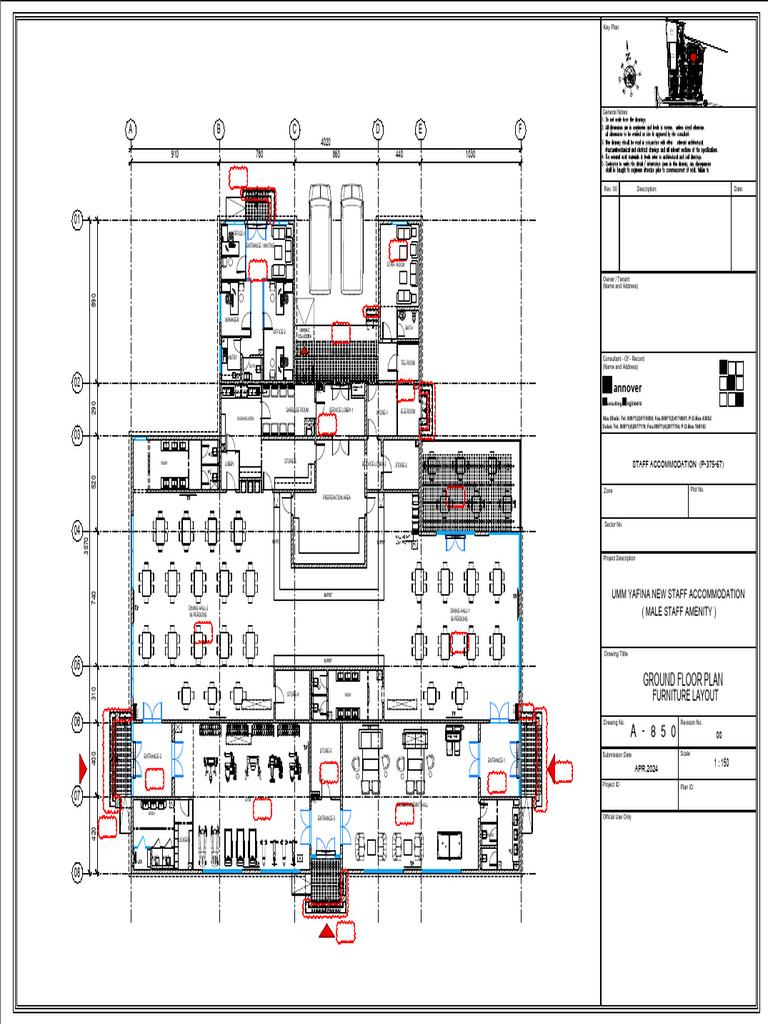 A-850 Furnituere Layout-Male Staff Amenity-A-850 | PDF