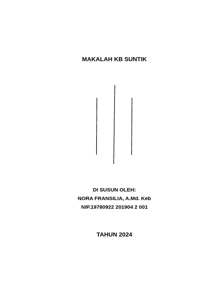 Makalah KB Suntik | PDF