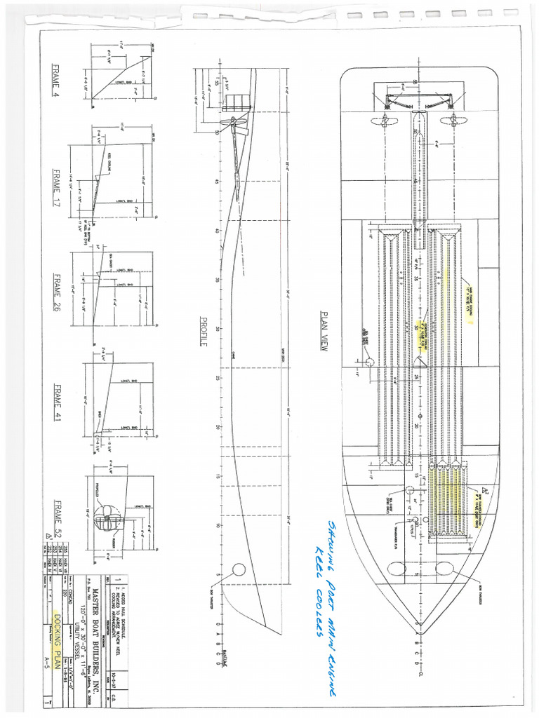 Hadi 7 Docking Plan | PDF