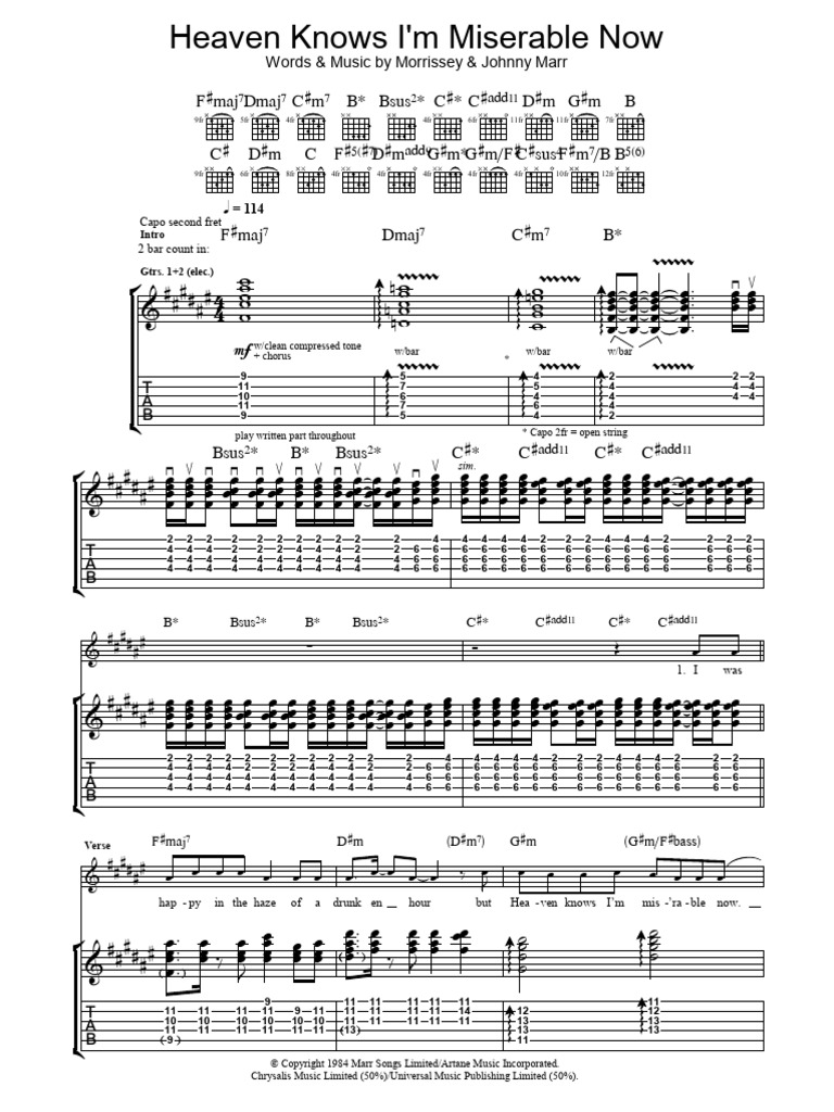 Heaven Knows Im Miserable Now | PDF