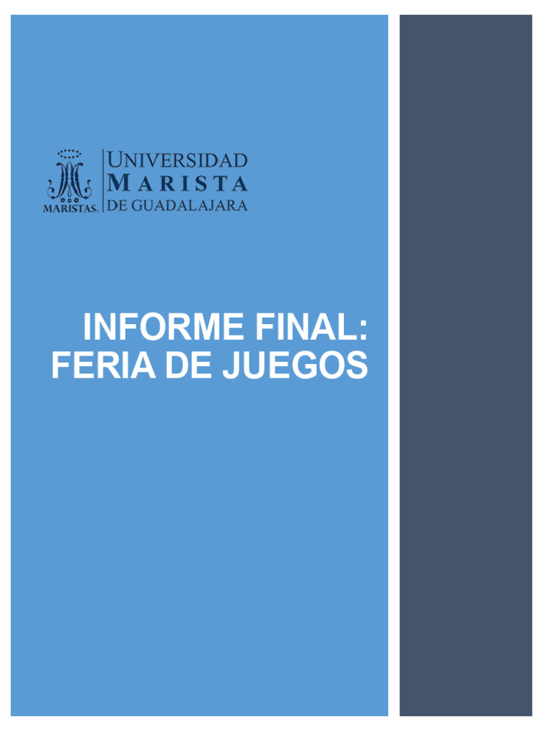 Informe Final | PDF