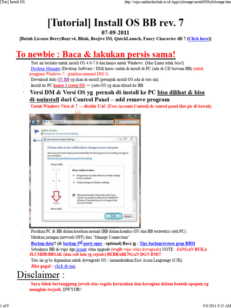 (Tuts) Install OS | PDF