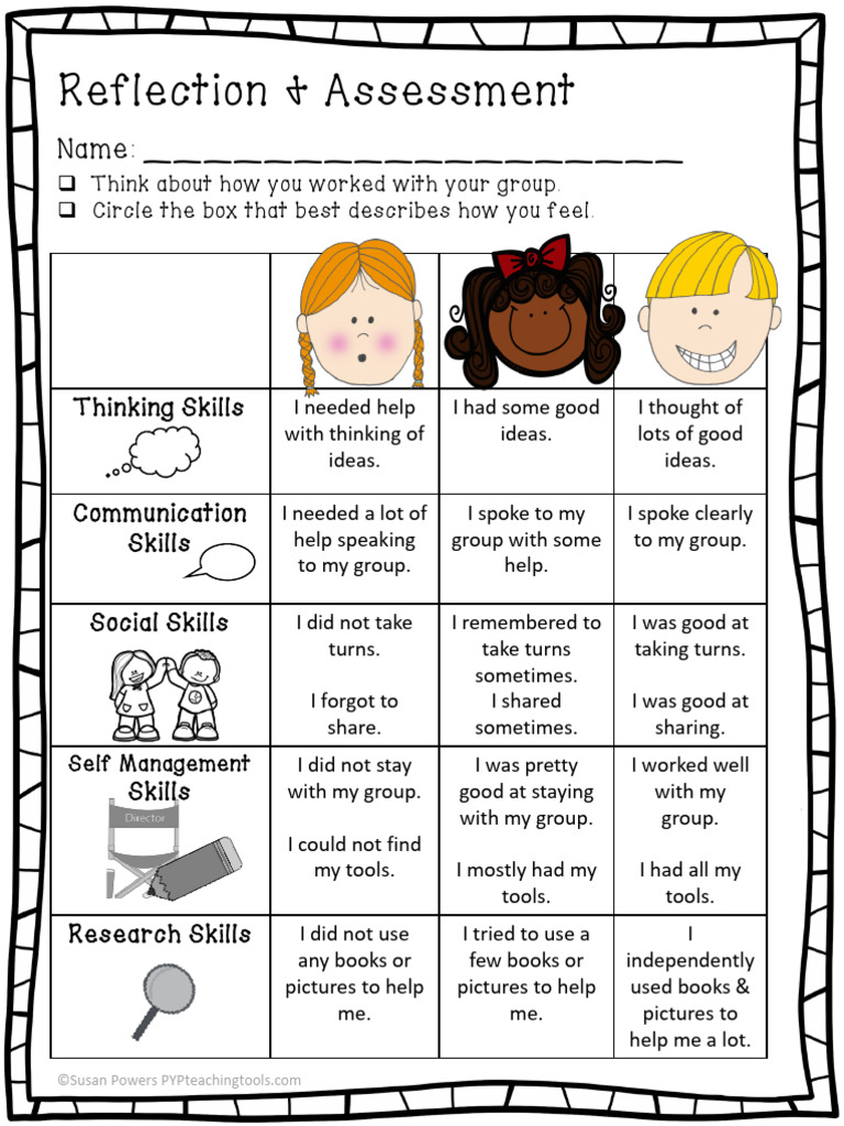 ATL Skills Self Assessment | PDF