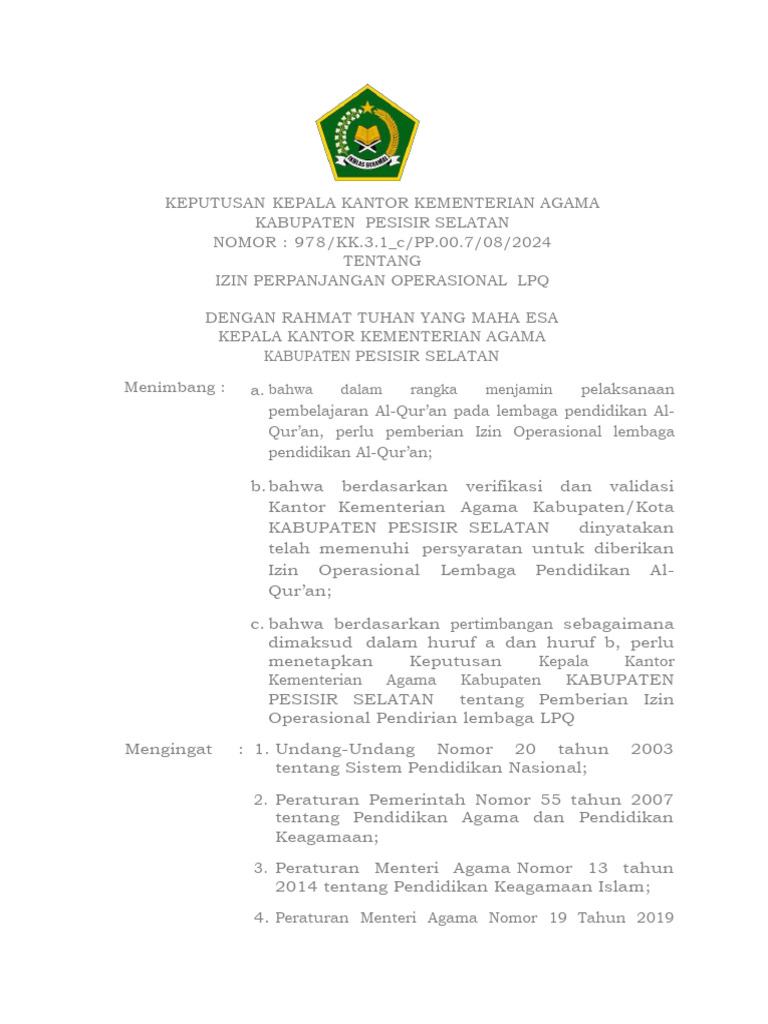 SK Ijop Al Mukarramah Pancung Soal | PDF