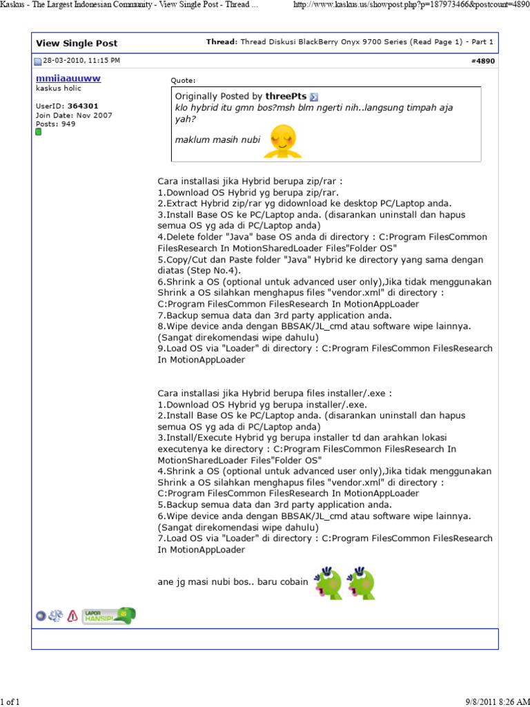 Tuts Hybrid Os | PDF