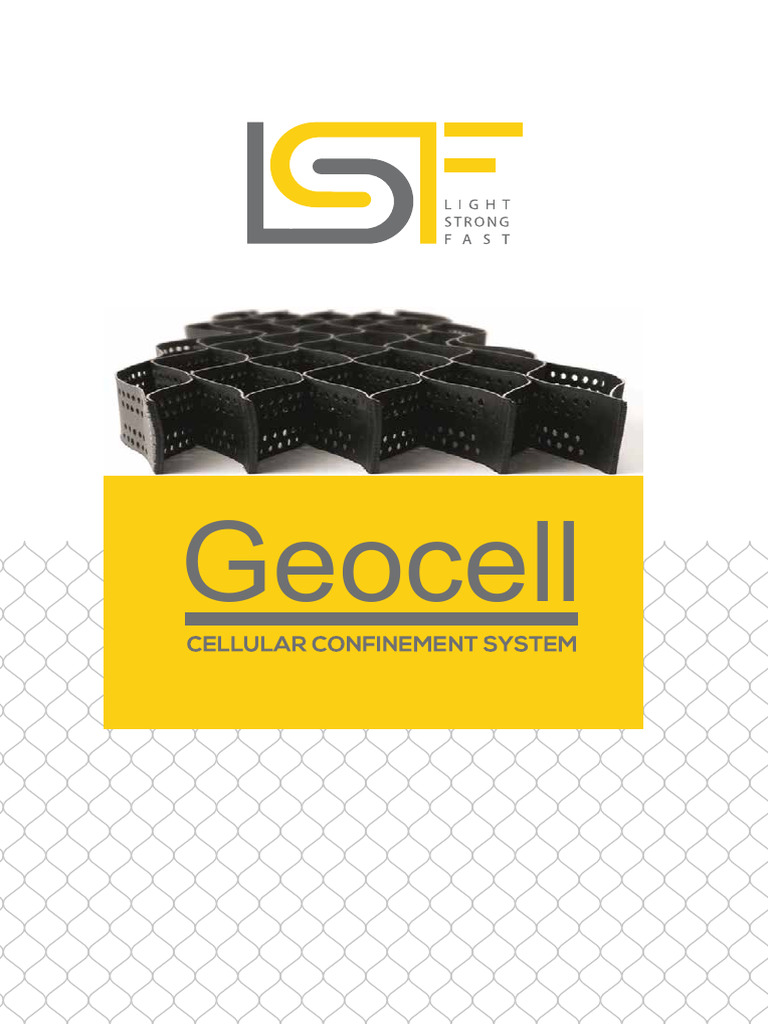 GEOCELL en | PDF | Tecnología e ingeniería