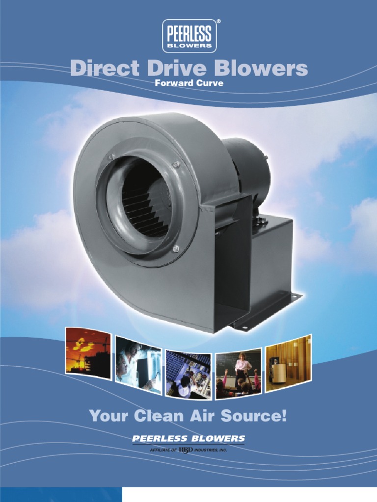 Peerless Blowers Direct Drive Blowers Forward Curve | Mechanical Fan ...